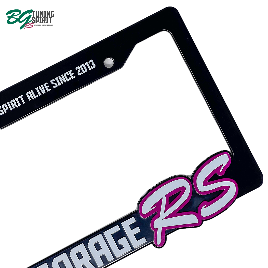 BGRS License Plate Frame USD – Battle Garage Racing Service