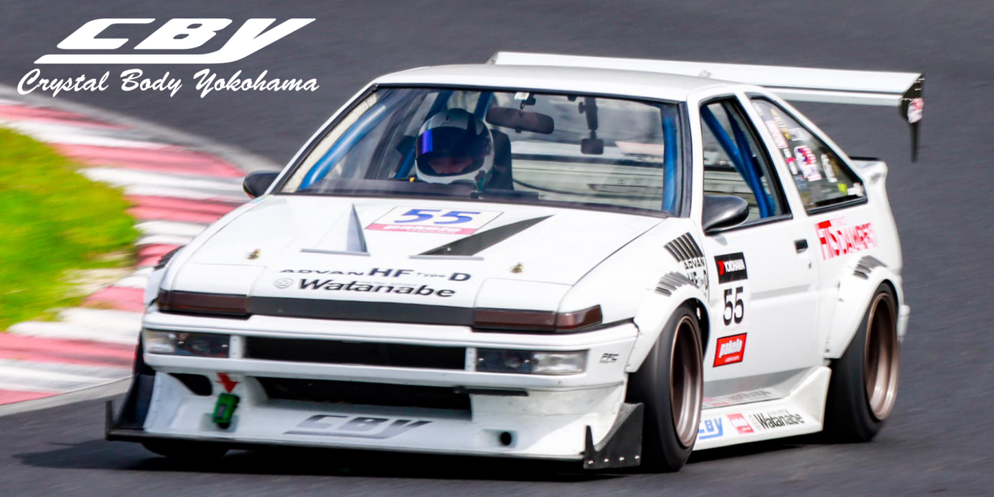 Crystal Body Yokahama AE86 Trueno N2 Front Bumper – Battle Garage ...