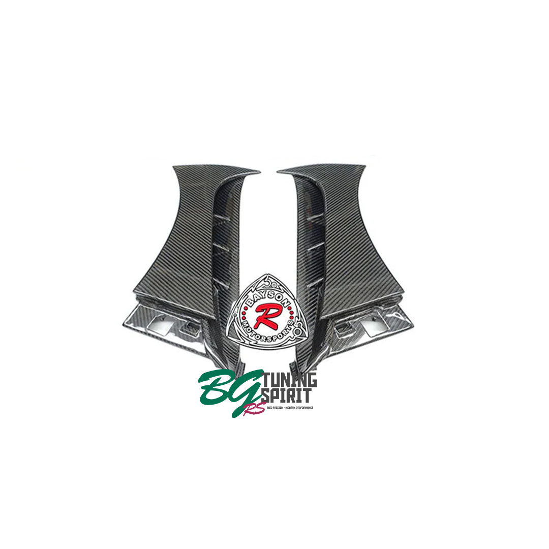 Bayson R OE Style Fender Vents Replacement (Carbon Fiber) For 2022-202 ...