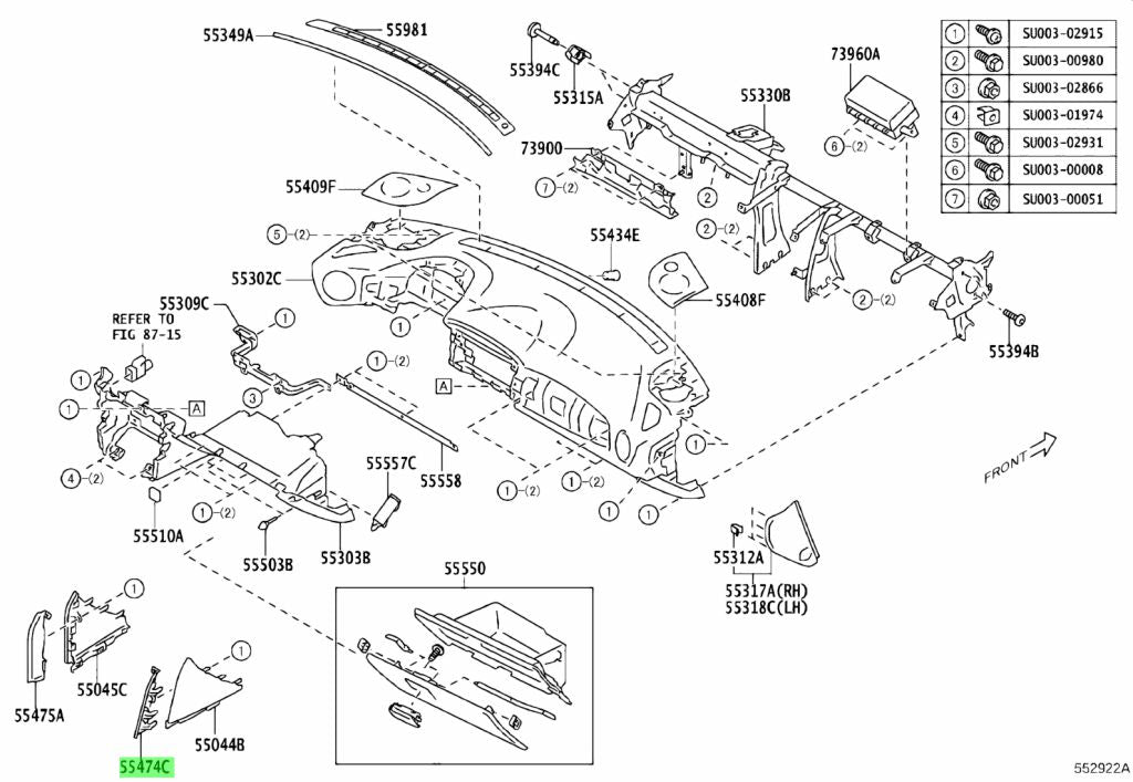 OEM JDM Black Center Console Trim 2013-2016 FRS BRZ GT86 86 – Battle ...