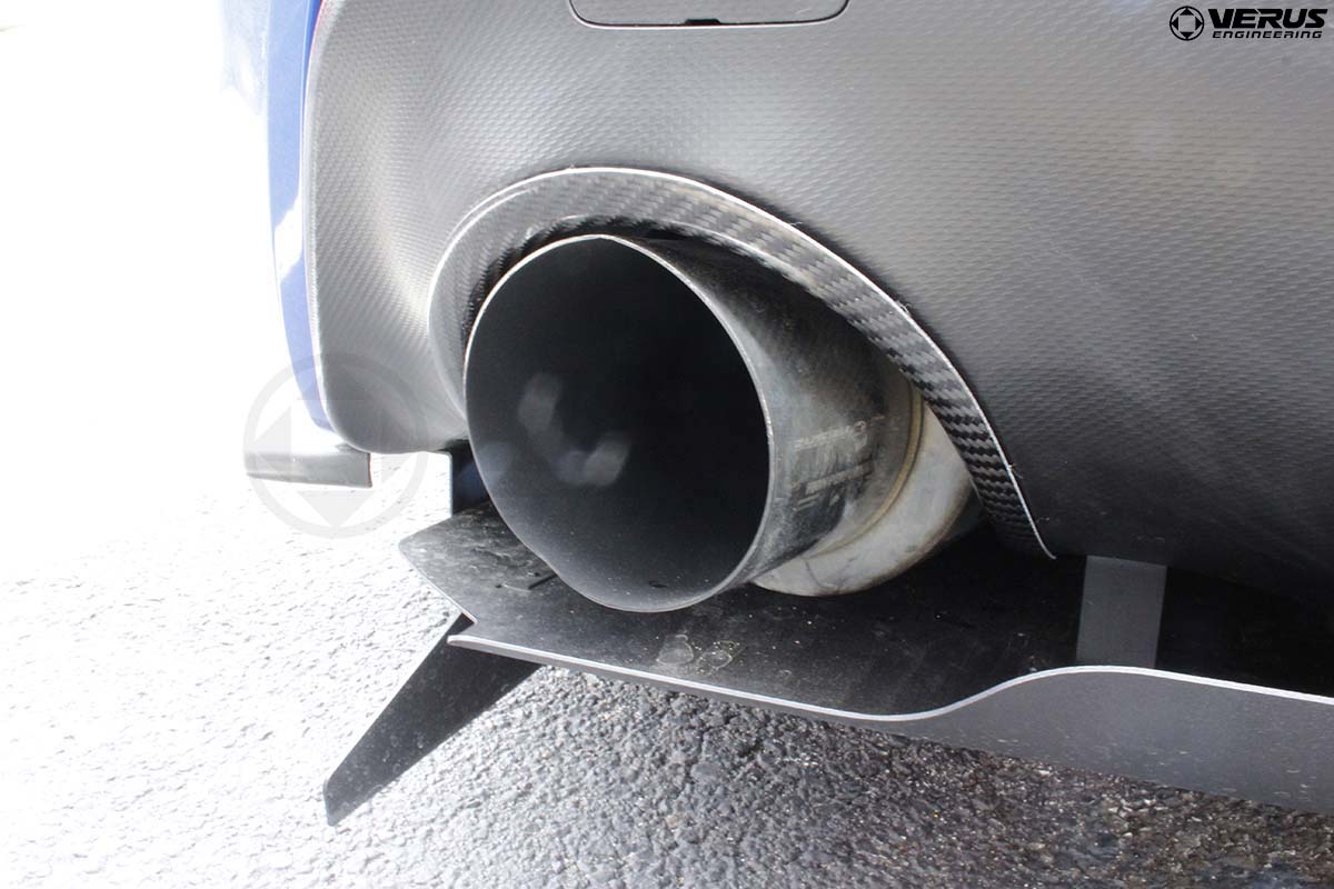 Verus Engineering Exhaust Cutout Cover BRZ FRS GT86