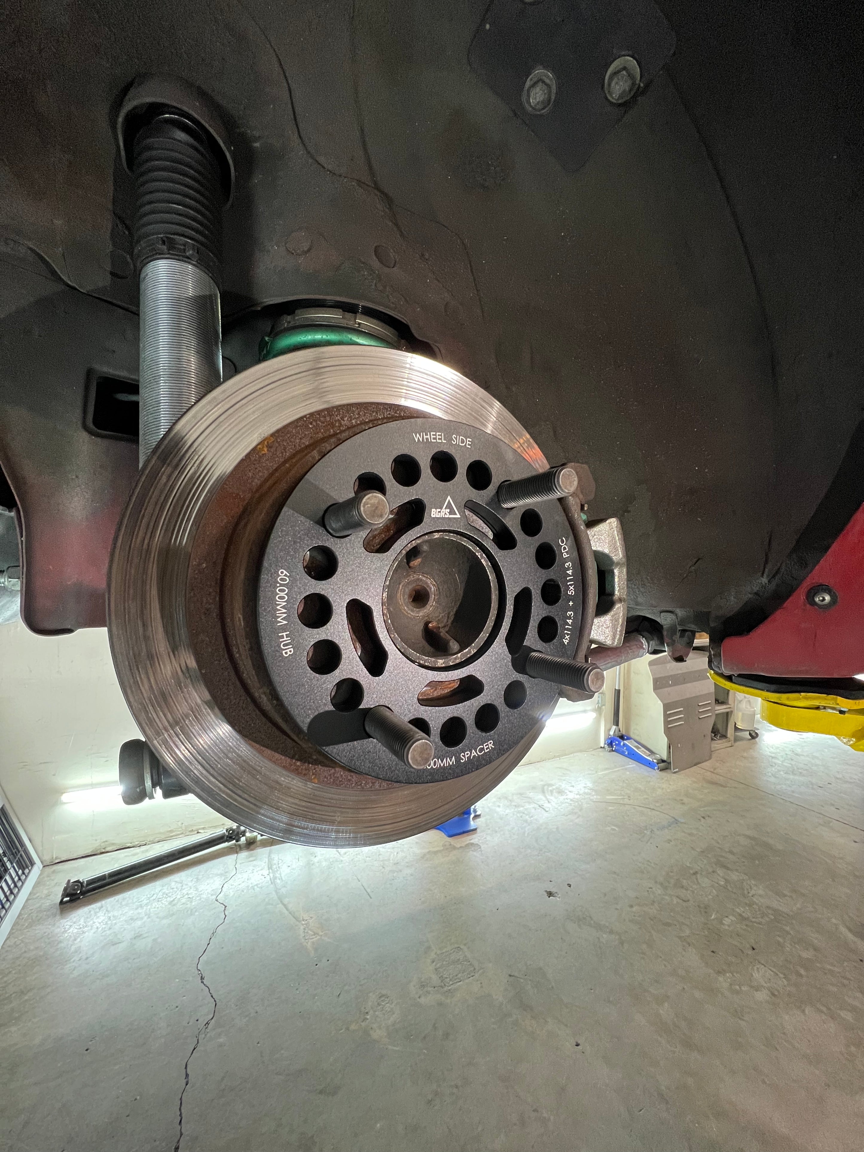 Billet AE86 Specific Wheel Spacers – Battle Garage Racing Service