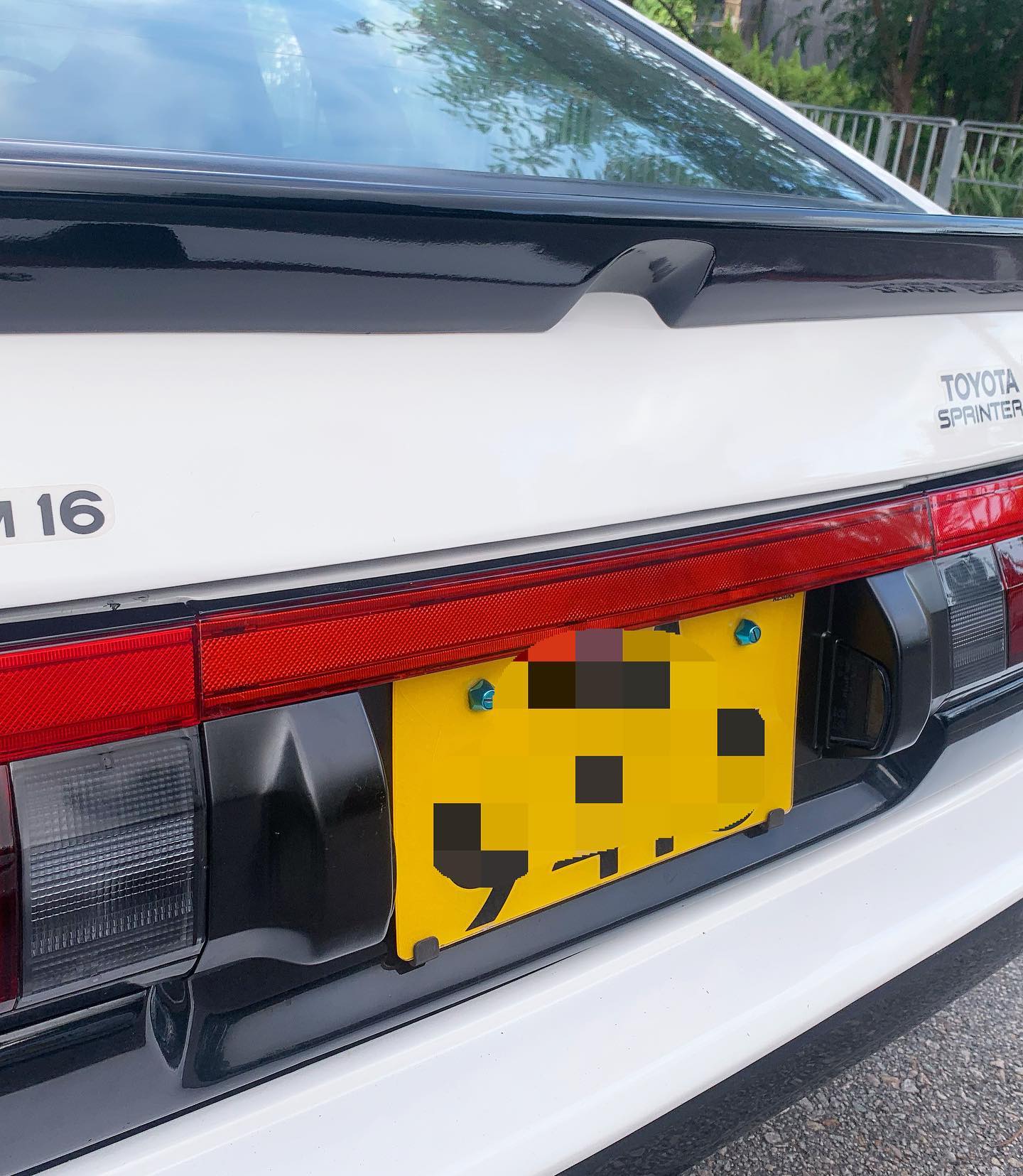 Time Machine AE86 Redline Center Garnish - Glossy Finish – Battle ...