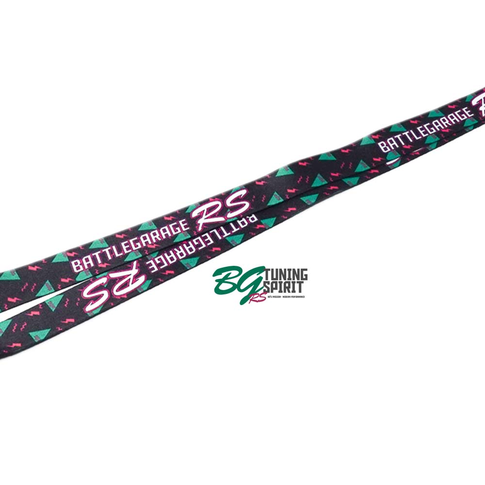 90's Party Battle Garage Racing Service Lanyard