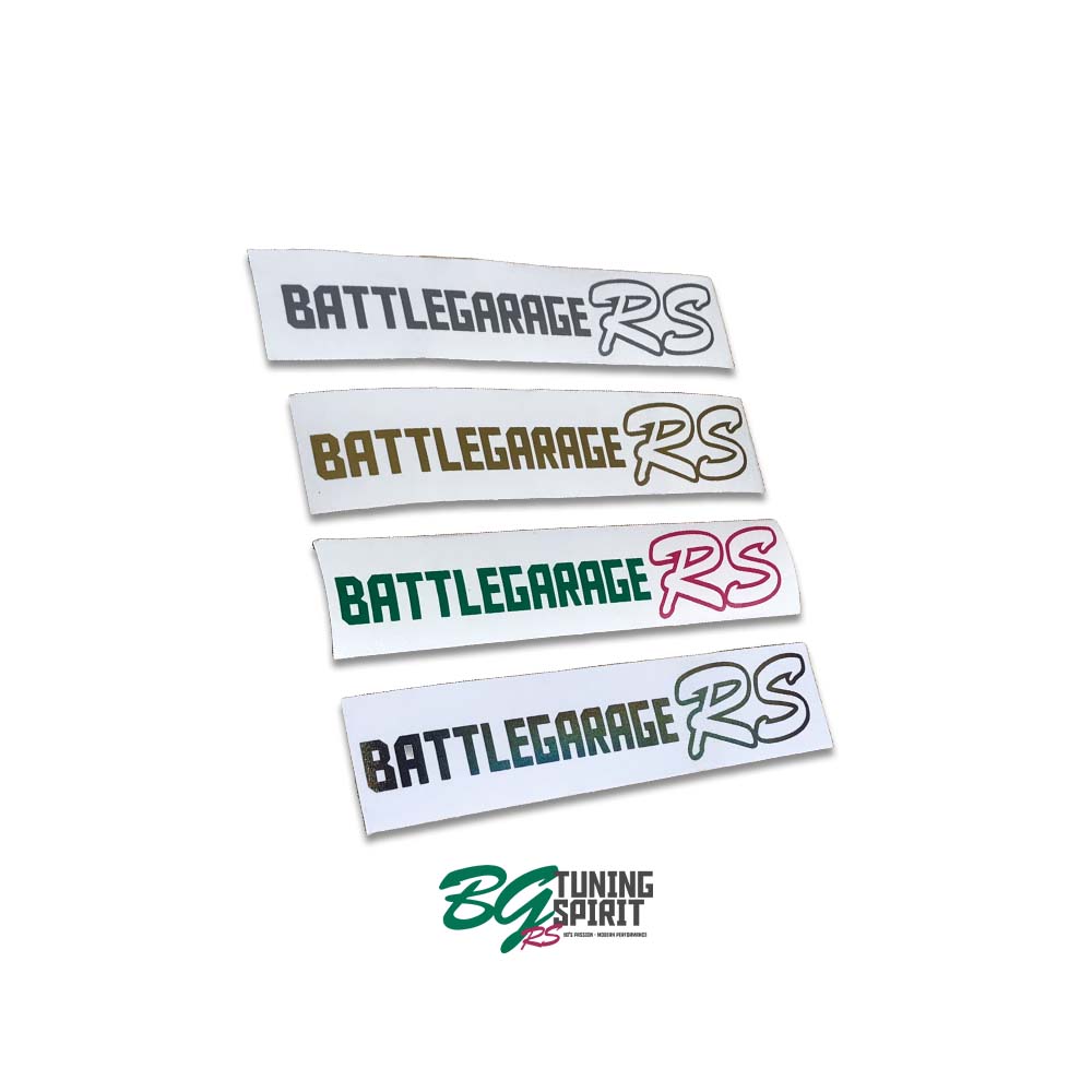 Battle Garage Script Sticker – Battle Garage Racing Service