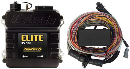 Haltech Elite 750 Premium Universal Wire-­In Harness Kit (ECU) – Battle ...