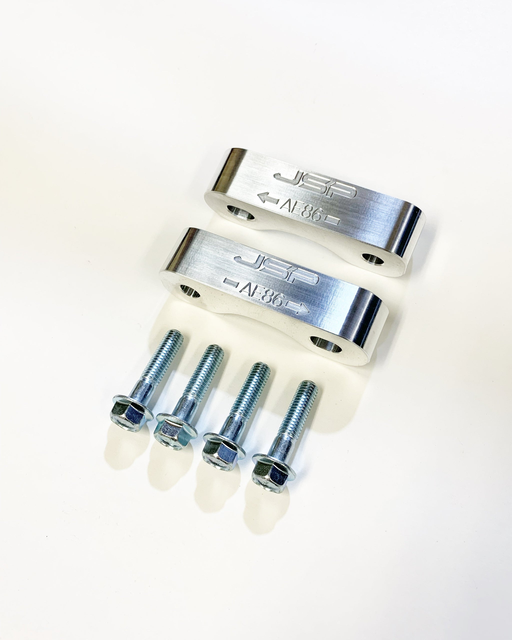 JSP Fab AE86 Hood Riser Spacers – Battle Garage Racing Service