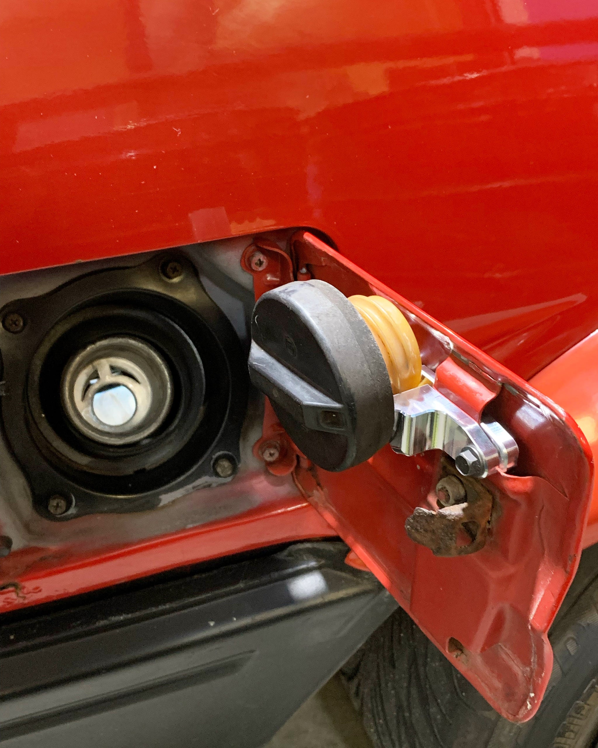 JSP Fab USDM AE86 Billet Gas Cap Holder – Battle Garage Racing Service