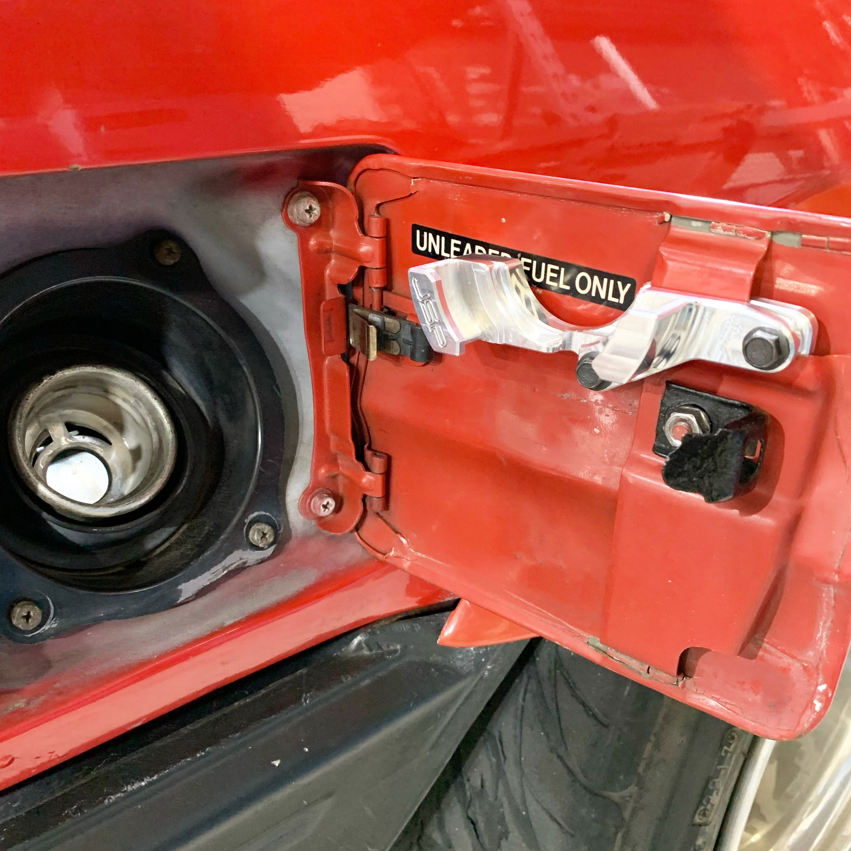 JSP Fab JDM AE86 Billet Gas Cap Holder – Battle Garage Racing Service